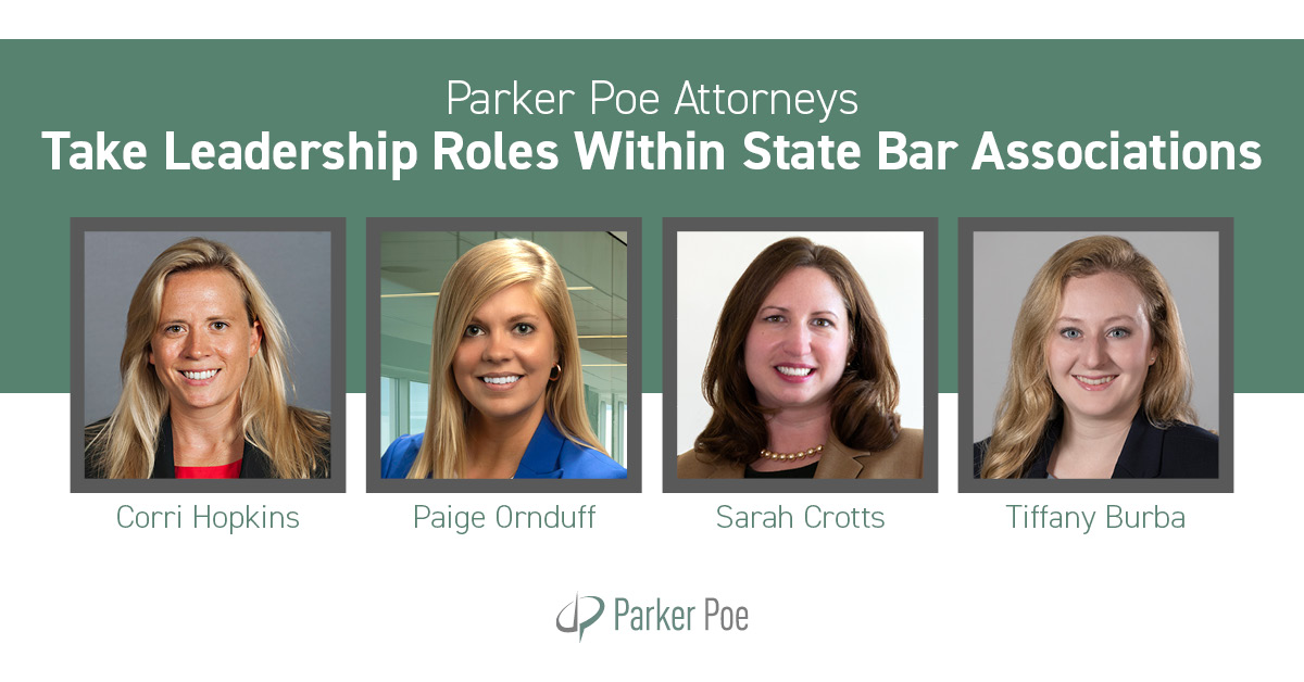 Sarah Crotts Appointed Chair of N.C. Bar Association's Health Law Section | Parker Poe