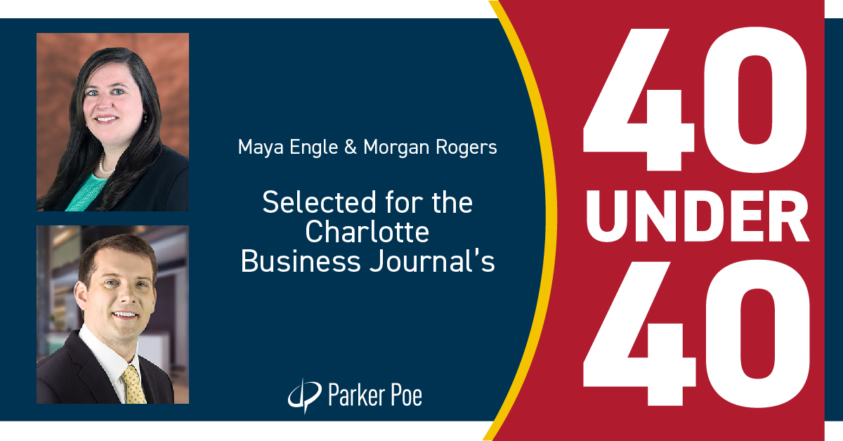 Maya Engle & Morgan Rogers Selected for the Charlotte Business Journal ...