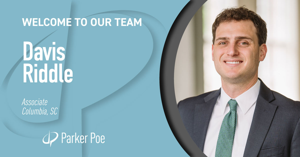 Davis C. Riddle | Parker Poe