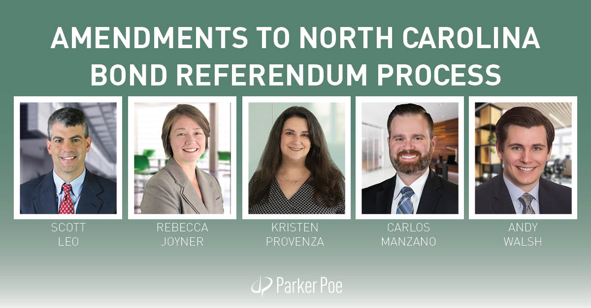 Amendments to North Carolina Bond Referendum Process: New Statement of ...