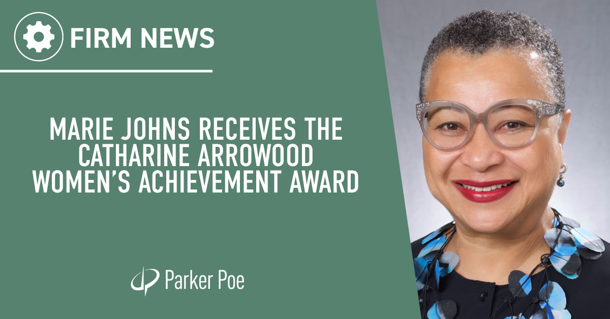 Marie Johns Receives the Catharine Biggs Arrowood Women's Achievement ...
