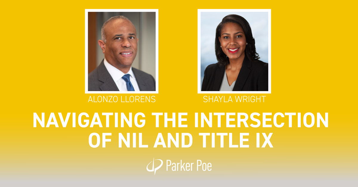 Navigating the Intersection of NIL and Title IX | Parker Poe