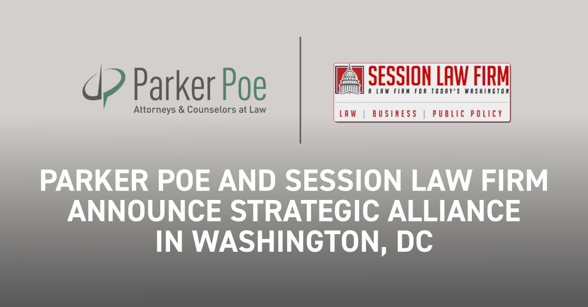 Parker Poe and Session Law Firm Announce Strategic Alliance in ...