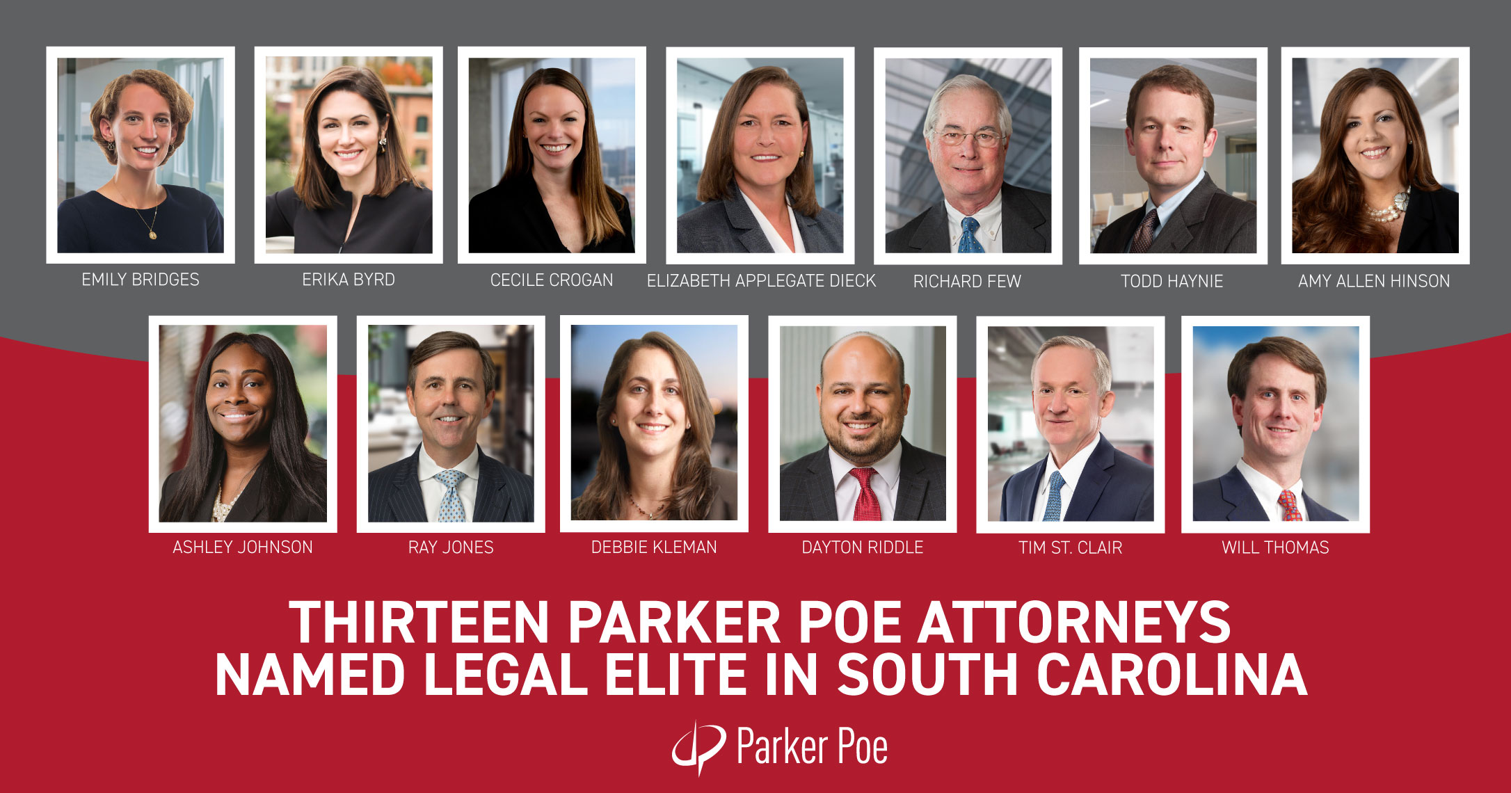 Thirteen Parker Poe Attorneys Named Legal Elite in South Carolina ...