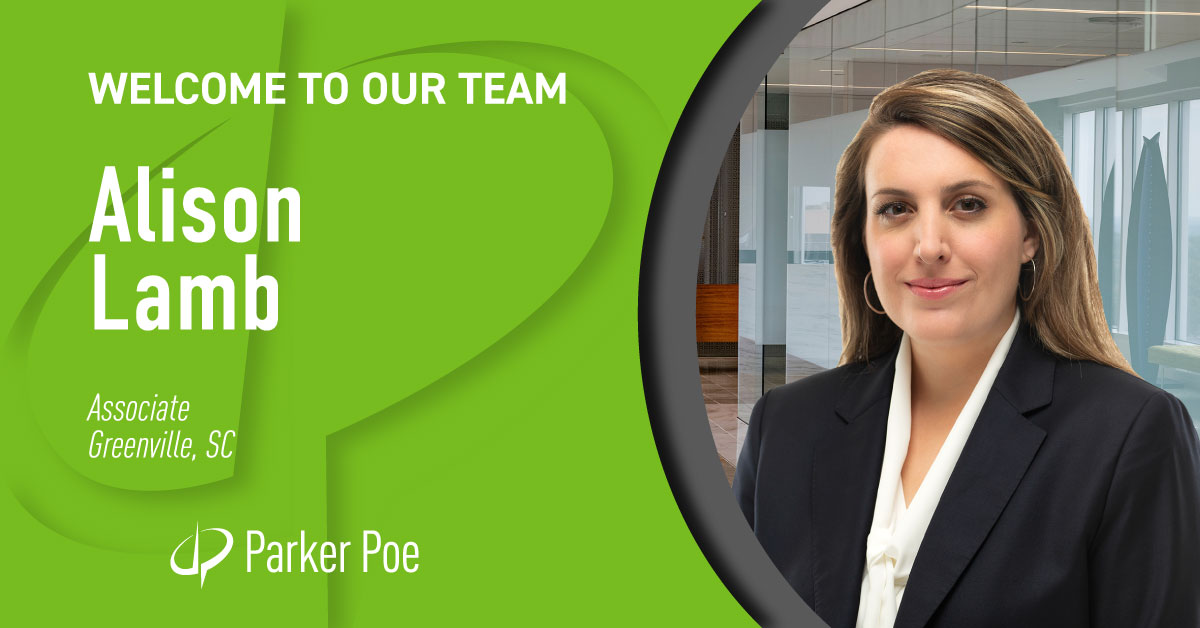 Alison L. Lamb | Parker Poe