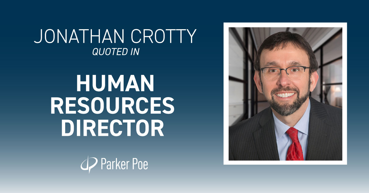 Jonathan Crotty Quoted in Human Resources Director About Recent Court ...