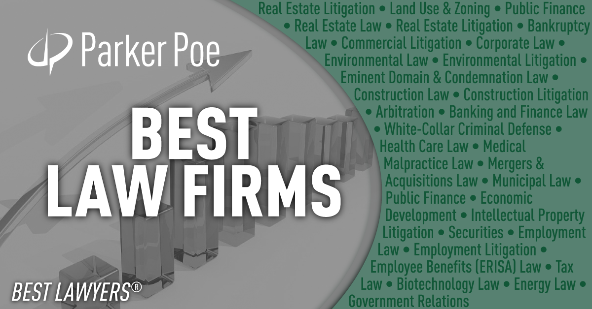 Parker Poe Ranked Among 'Best Law Firms' in 2024 by Best Lawyers ...