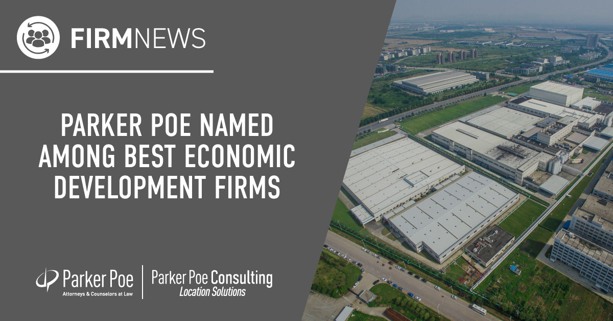 Parker Poe Named Among the Best Economic Development Law Firms of the ...