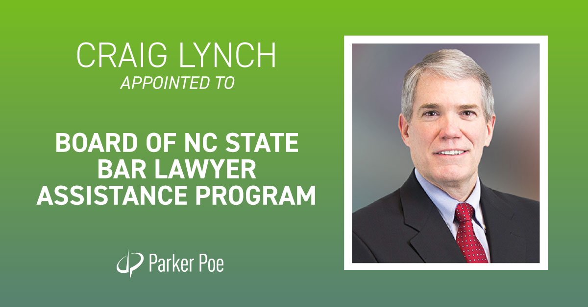 Craig Lynch Appointed to Board of North Carolina State Bar's Lawyer ...
