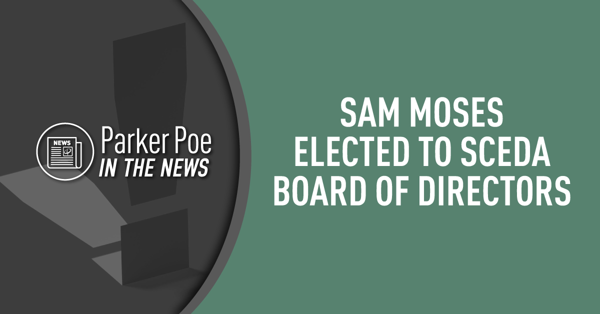 Sam Moses Elected to Board of Directors for South Carolina Economic ...