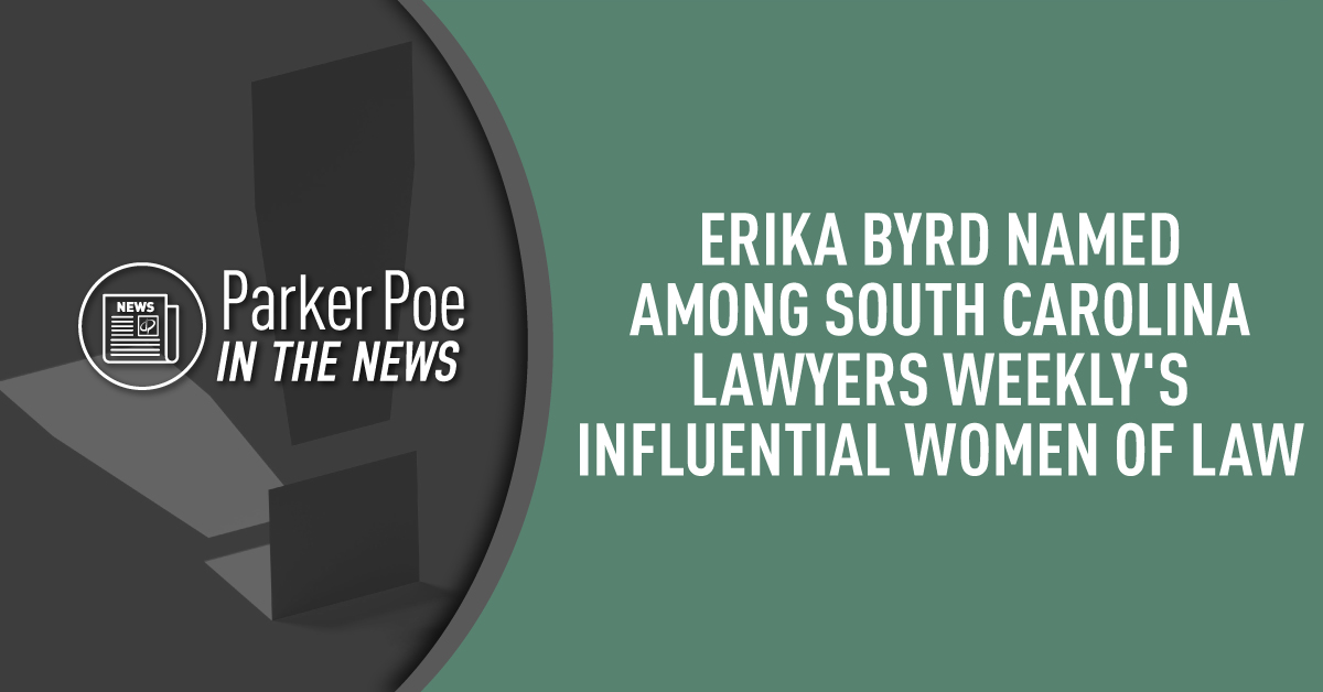 Erika Byrd Named Among South Carolina Lawyers Weekly's Influential ...