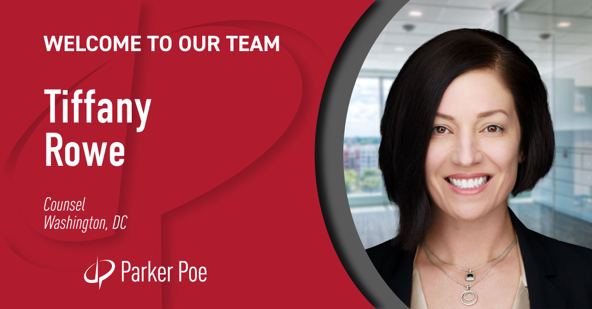 Tiffany A. Rowe | Parker Poe